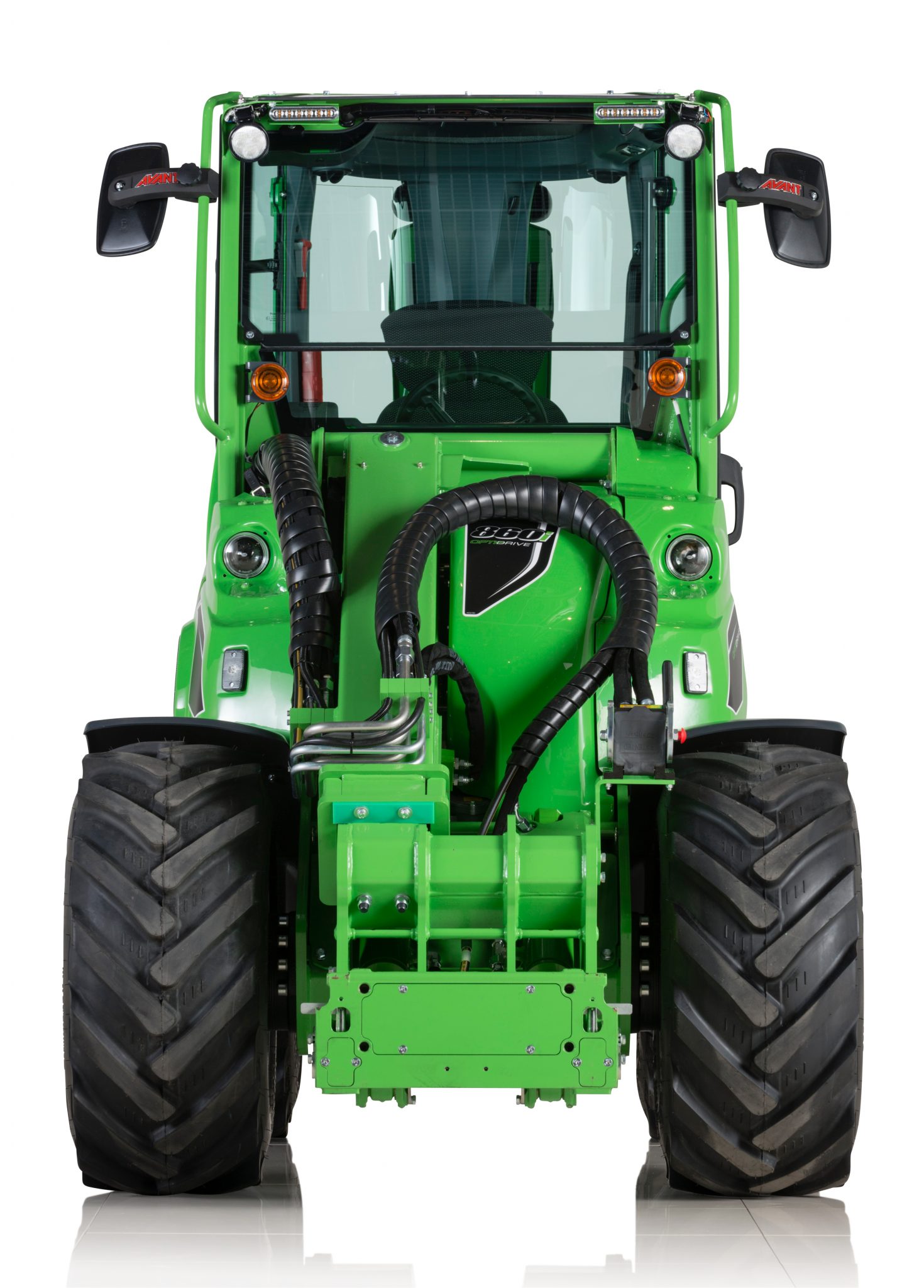 Avant Loader GT Cab Increased visibility and efficiency