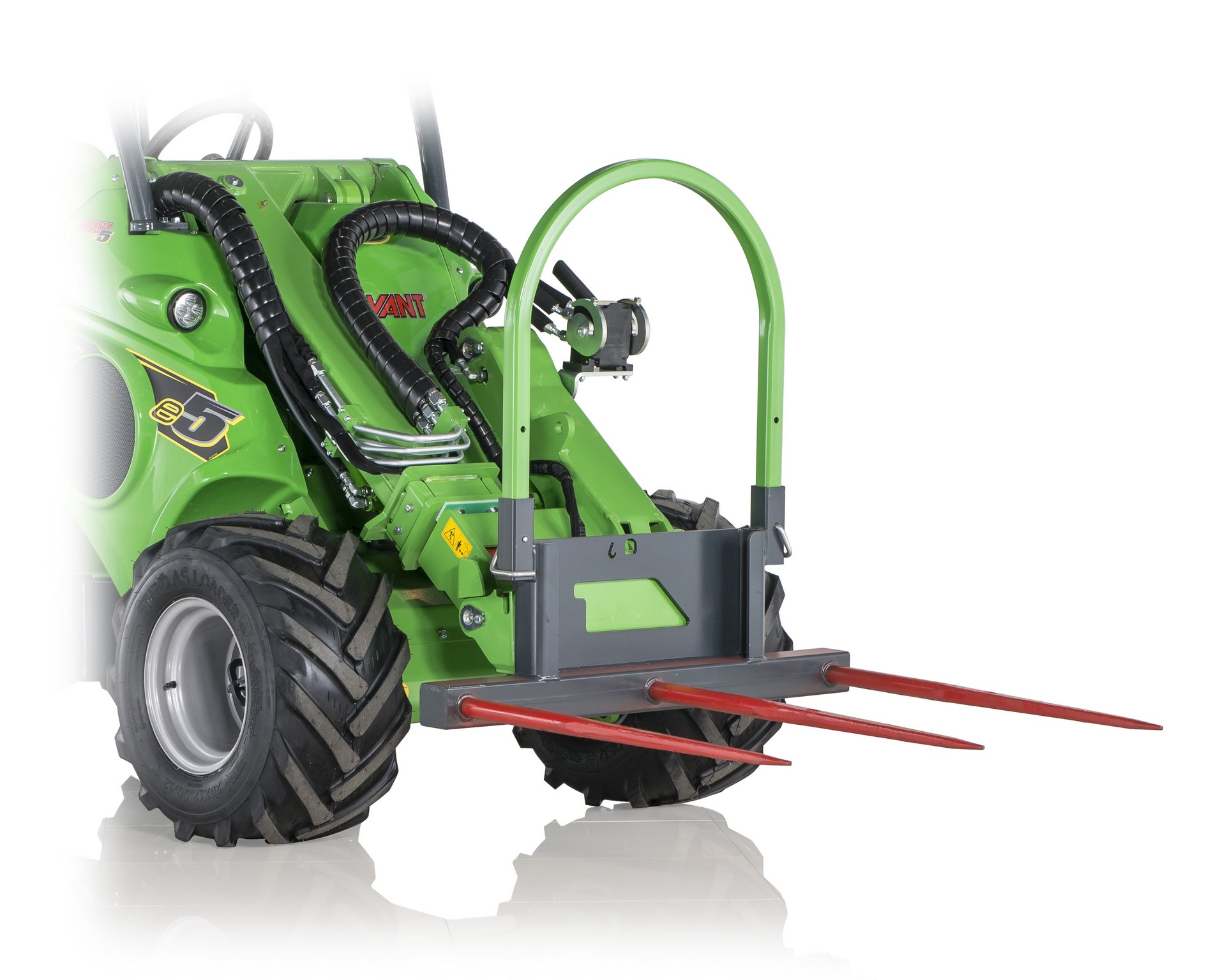 Avant Bale Fork Attachment for Avant Compact Loader