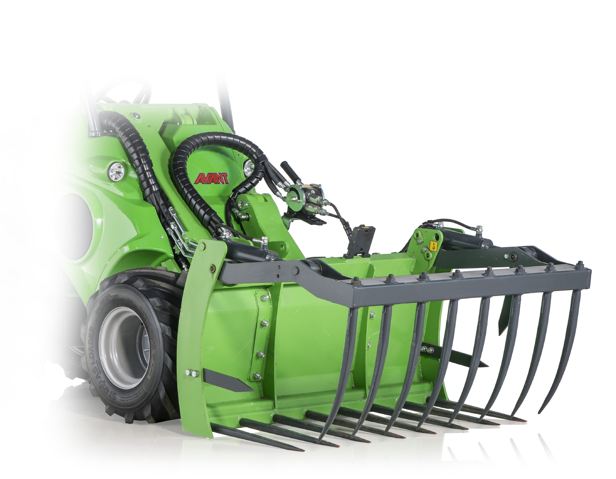 Avant XL Silage Grab Attachment for Avant Mini Loaders