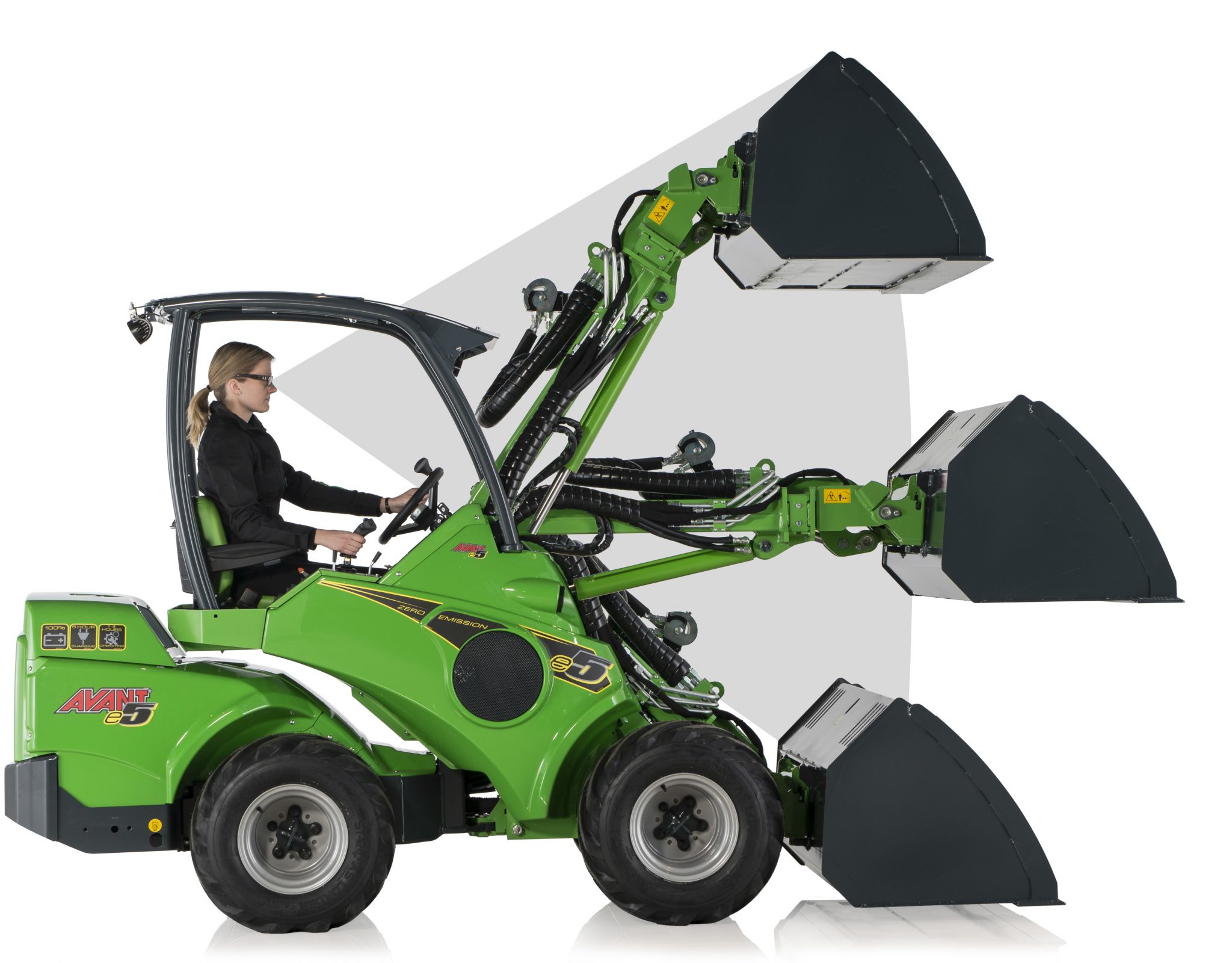 Avant Compact Mini Loaders - Operator Safety and Comfort